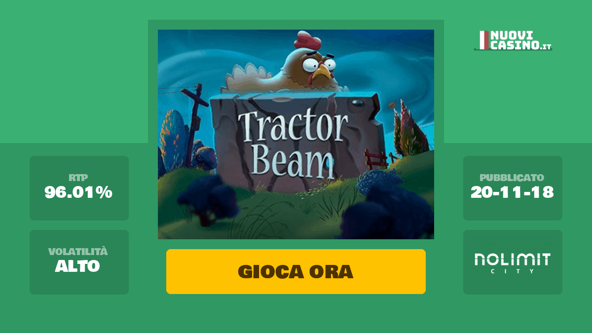 Tractor Beam Slot Machine – Gioca Gratis Online