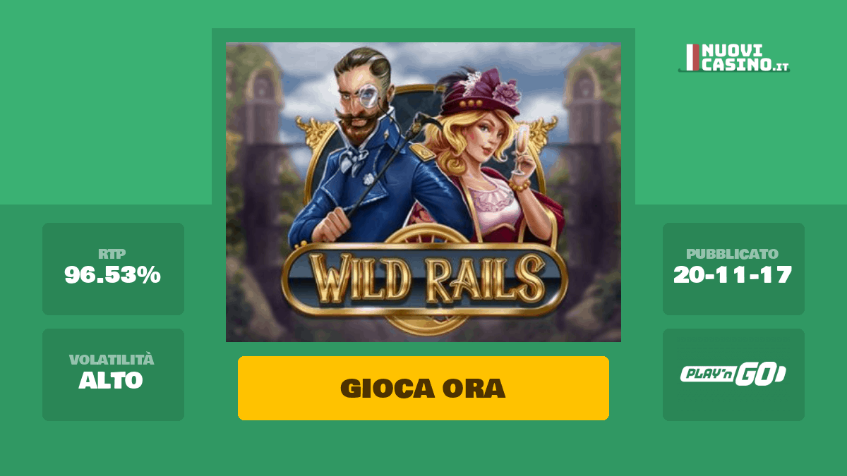 Wild Rails Slot Machine – Gioca Gratis Online