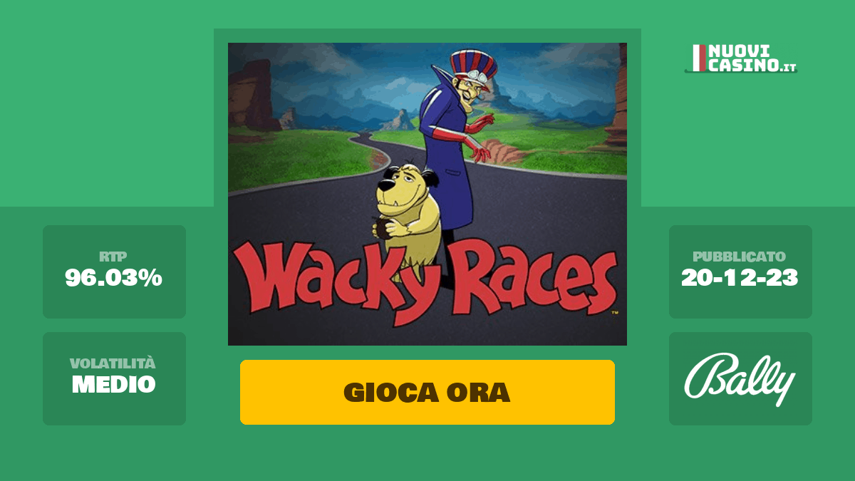 Wacky Races Slot Machine – Gioca Gratis Online