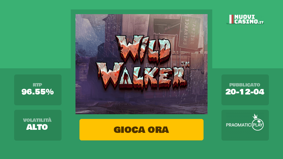 Wild Walker Slot Machine – Gioca Gratis Online