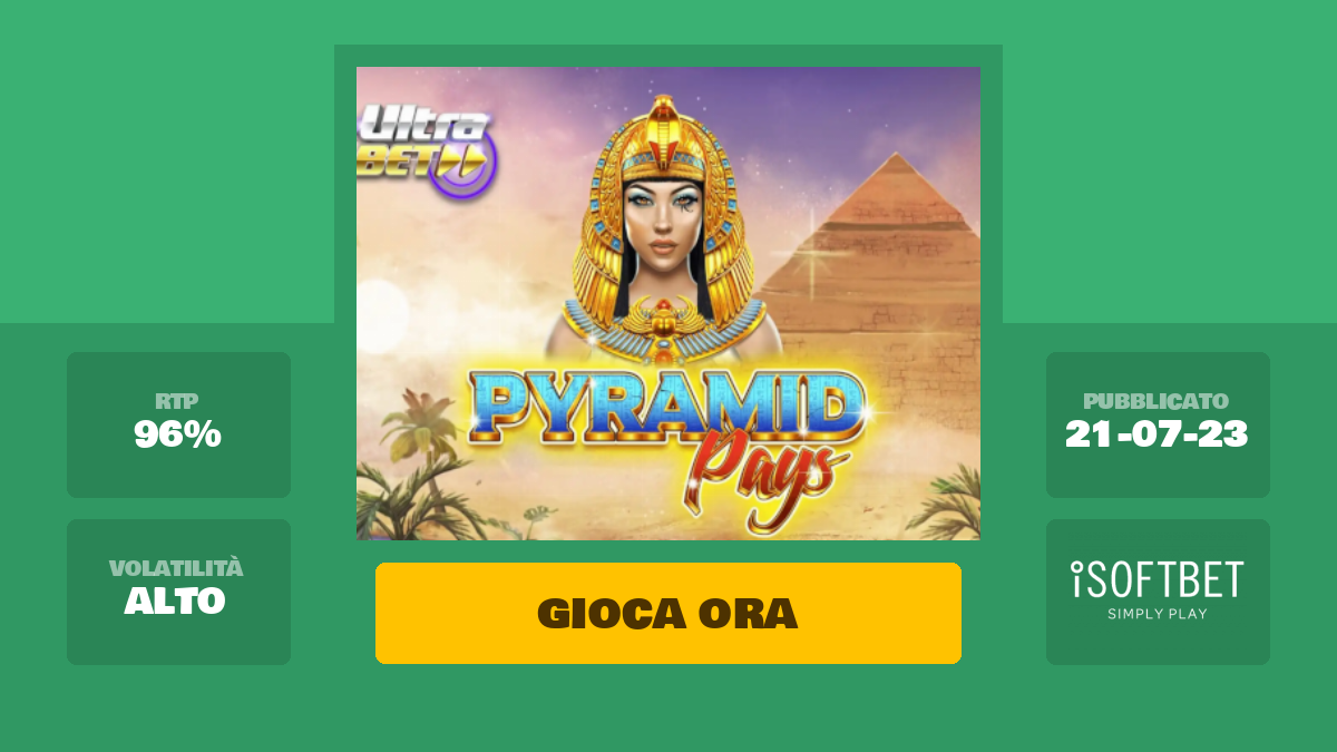 Pyramid Pays Slot Machine – Gioca Gratis Online