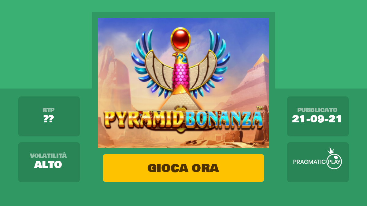 Pyramid Bonanza Slot Machine – Gioca Gratis Online