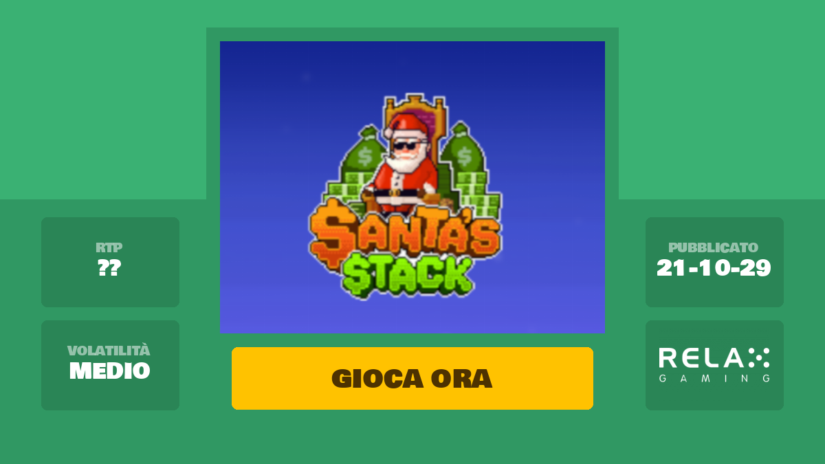 Santa's Stack Slot Machine – Gioca Gratis Online