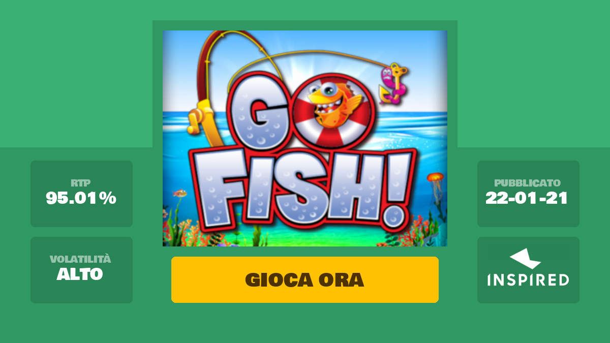 Go Fish! Slot Machine – Gioca Gratis Online