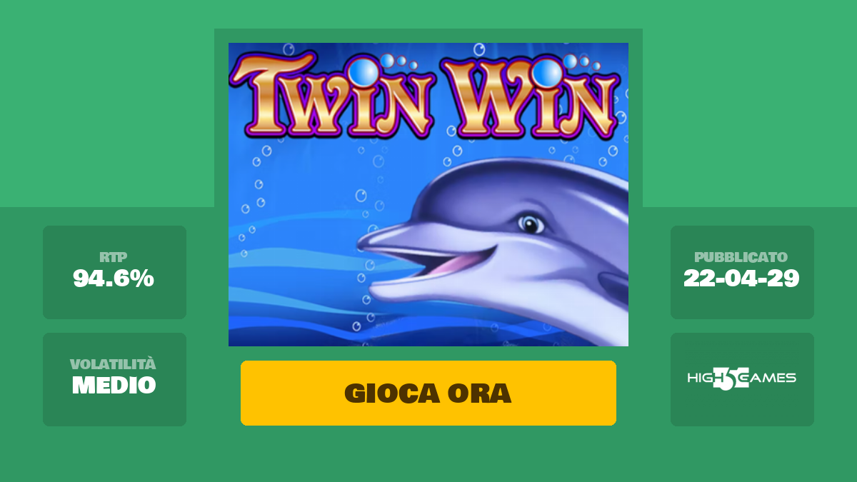 Twin Win Slot Machine – Gioca Gratis Online