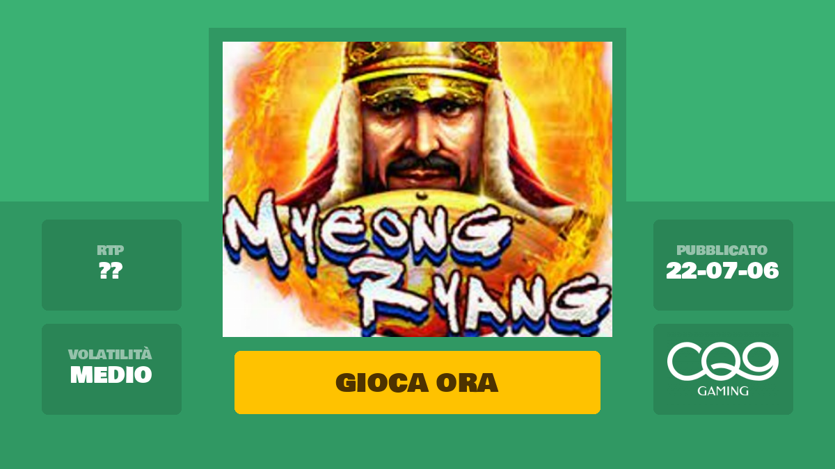 Myeong Ryang Slot Machine – Gioca Gratis Online