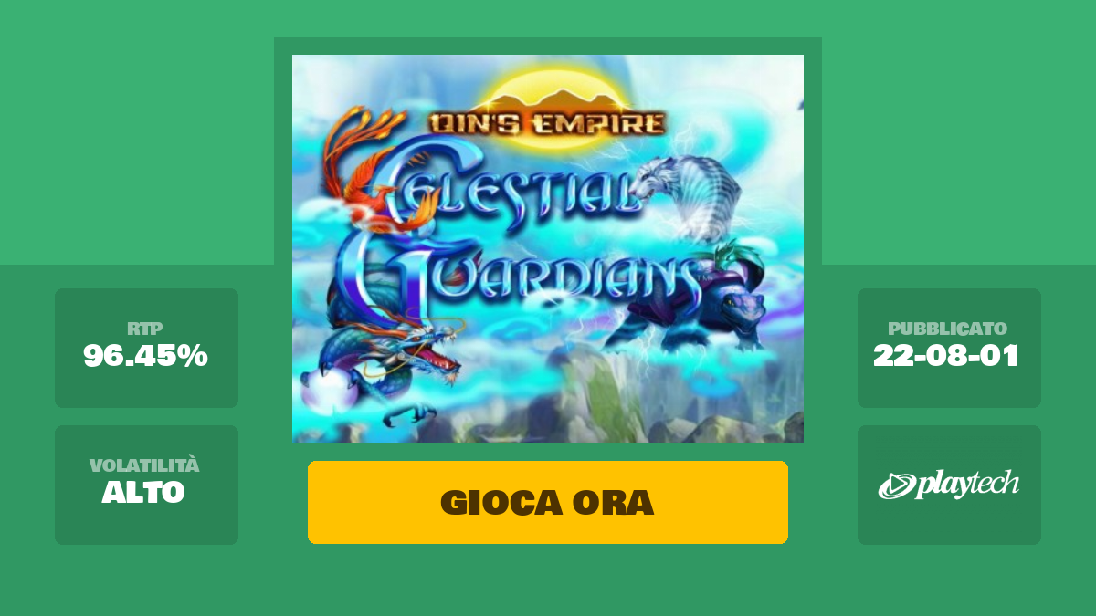 Qin's Empire Celestial Guardians Slot Machine – Gioca Gratis Online