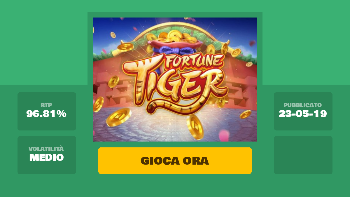 Fortune Tiger (PG Soft) Slot Machine – Gioca Gratis Online