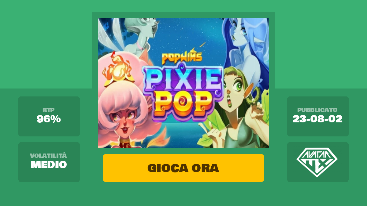 Pixie Pop Slot Machine – Gioca Gratis Online