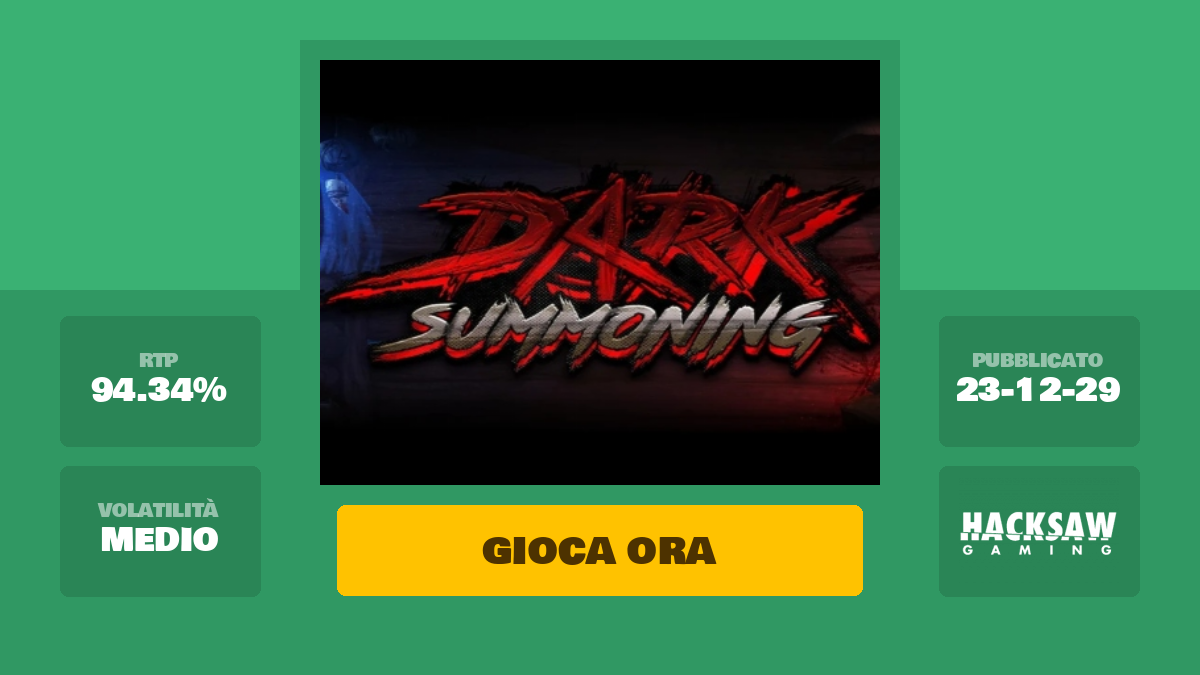 Dark Summoning | Nuovi Casino
